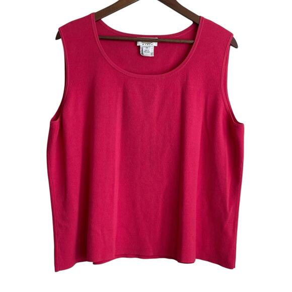 Talbots | Tops | Talbots Women Top X Coral Ribbed Tank Layering ...